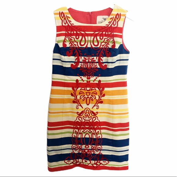Anthropologie | Dresses | Anthro Tabitha Banded Totem Shift Sz 6 | Poshmark